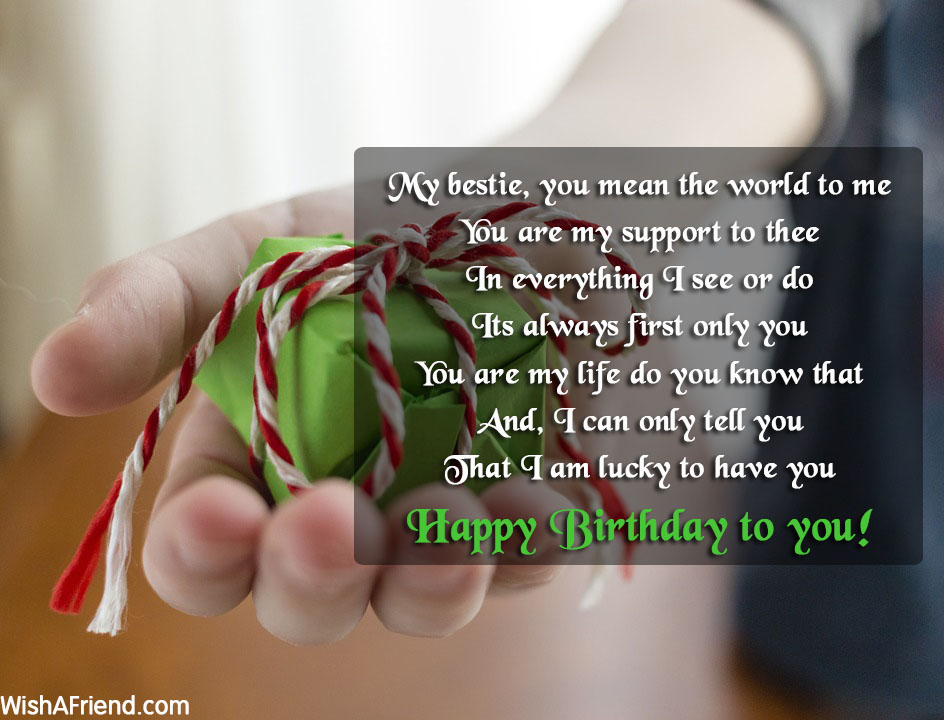 Best Friend Birthday Wishes Page 5