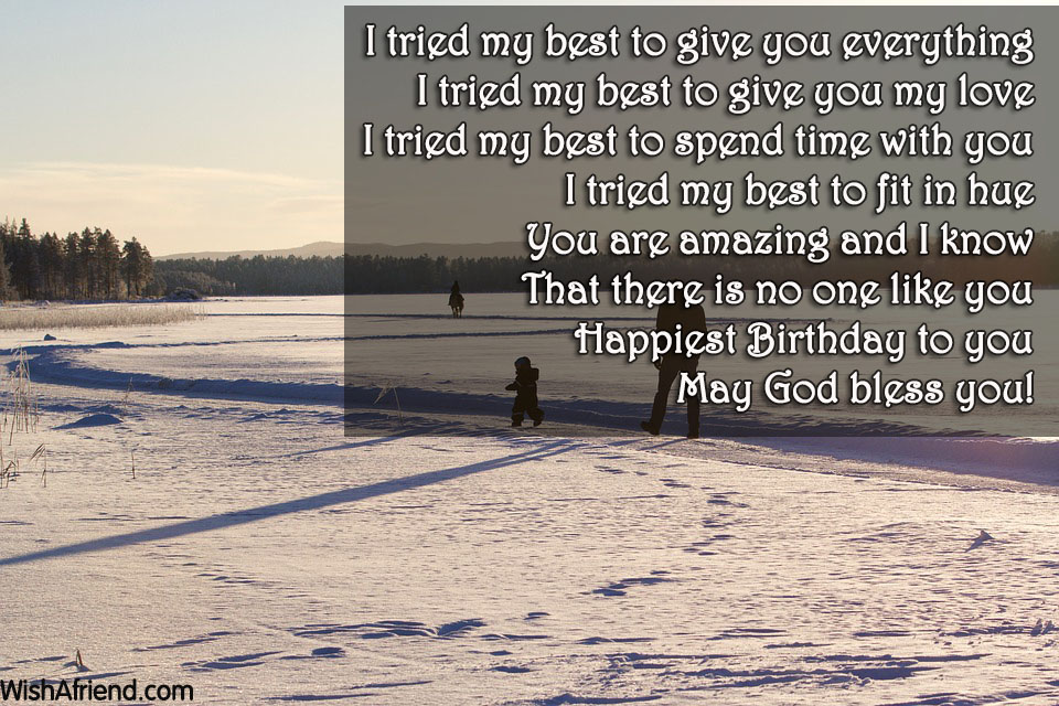 Birthday Wishes For Son