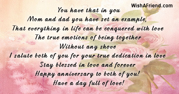You Have That In You Anniversary Poem For Parents