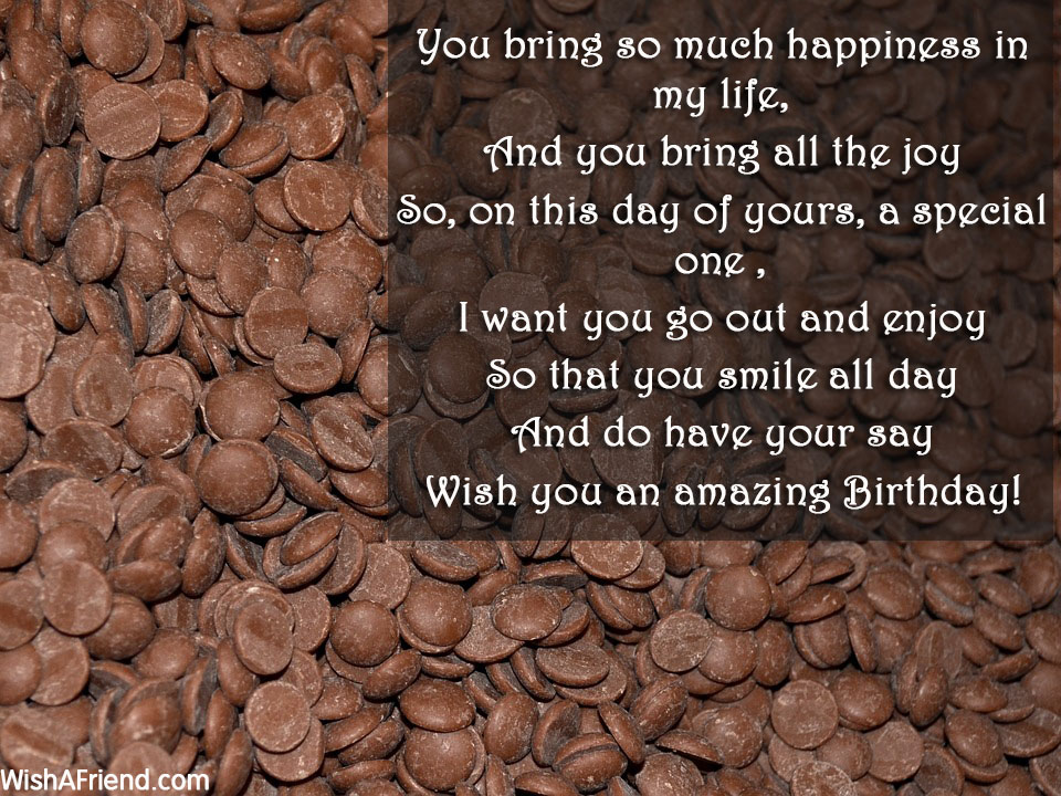 You Bring So Much Happiness In Birthday Quote For Son