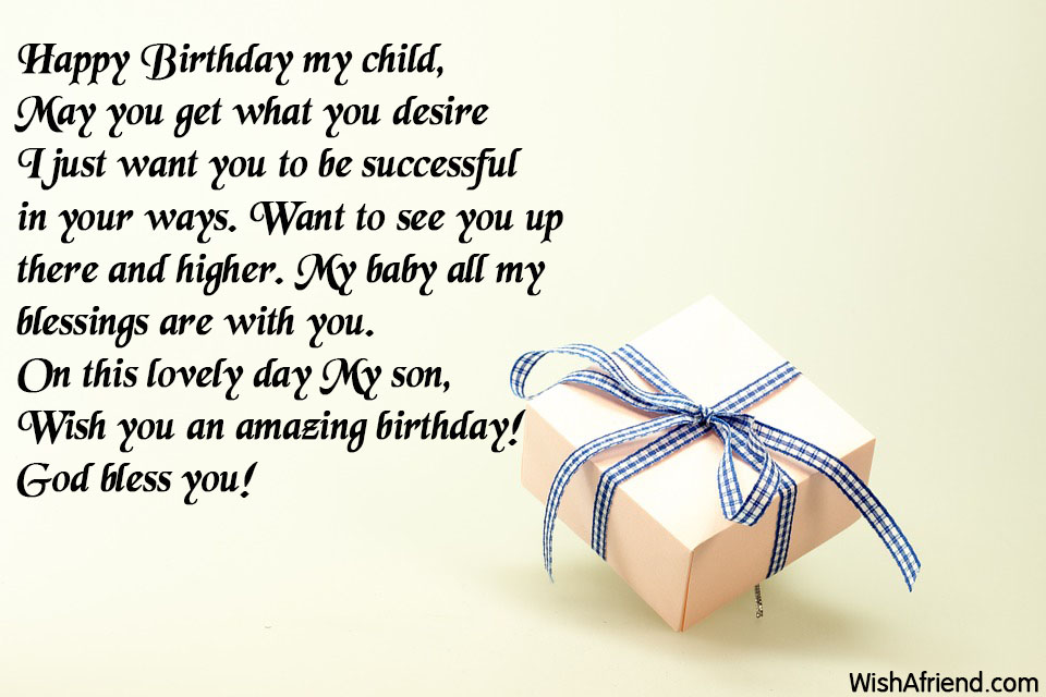 Happy Birthday Wishes To My Son Vlr eng br