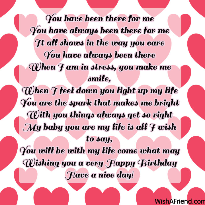 Wife Birthday Poems