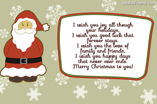 Cute Christmas Poems Cute Christmas Poems