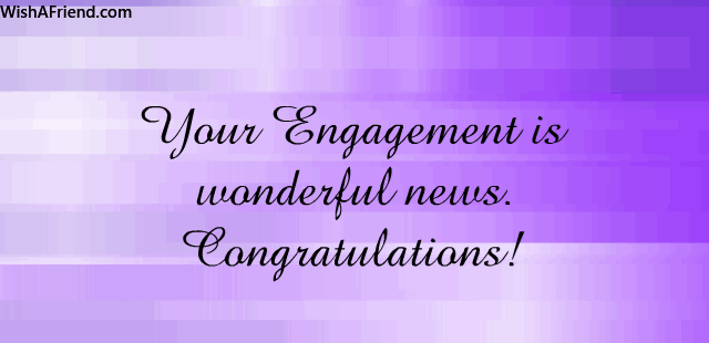 Engagement Congratulations Animated Wrangled A Good One Engagement